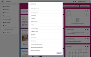 How to Add A Custom Message to Dashboard on Moodle – XELIUM : clarity defined