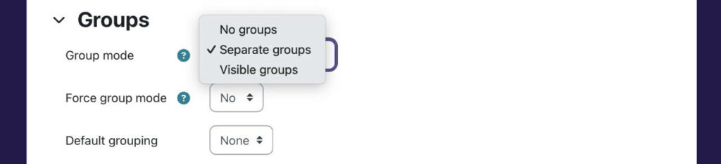 How to Enable Groups in Moodle, When to Use Groups & Activities that are Group-aware – XELIUM ...